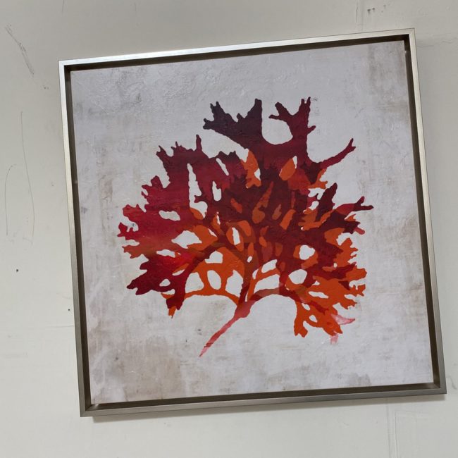 “Notre Dame” Original Drip Painting By Ed Weiss – Design Consignment